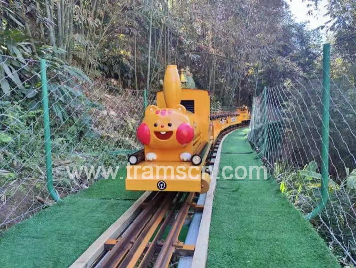 Forest locomotive -- cute little squirrel