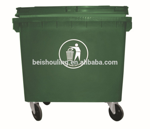 1100l Large Plastic Dustbin With Wheels And Lid, High Quality 1100l ...