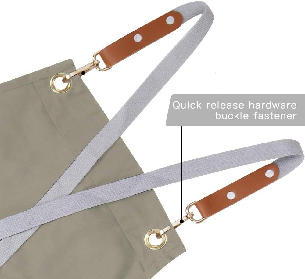 Back Adjustable Cooking Kitchen Chef Apron, High Quality Back ...
