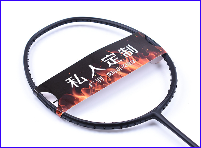 Badminton Racket Professionele Carbon Badminton Racket 22-28 Lbs Gratis ...