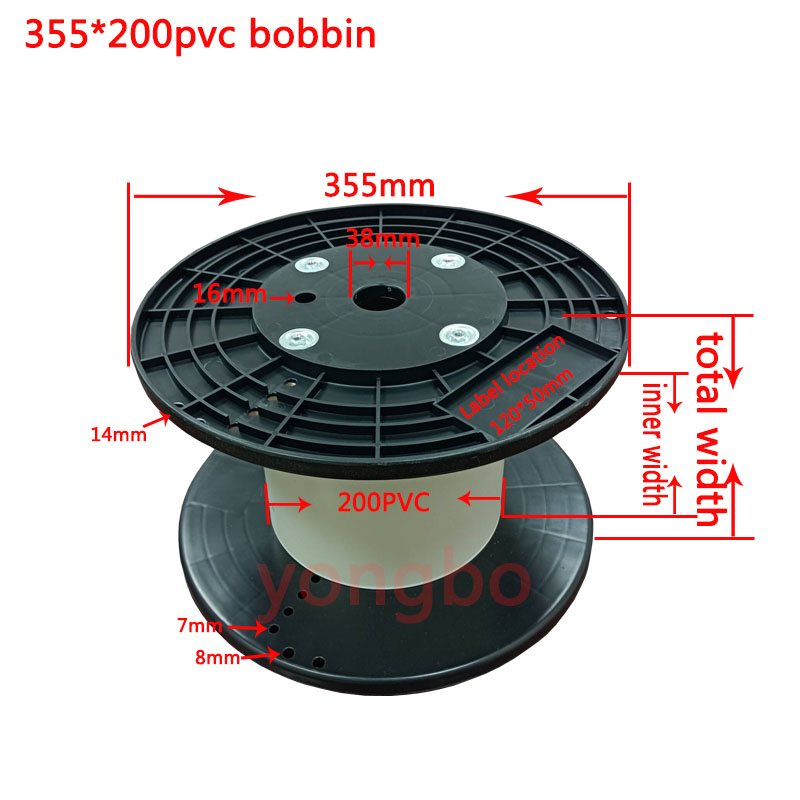 355mm Removable Spool For Cable, Fiber Optic, And Packaging Production ...
