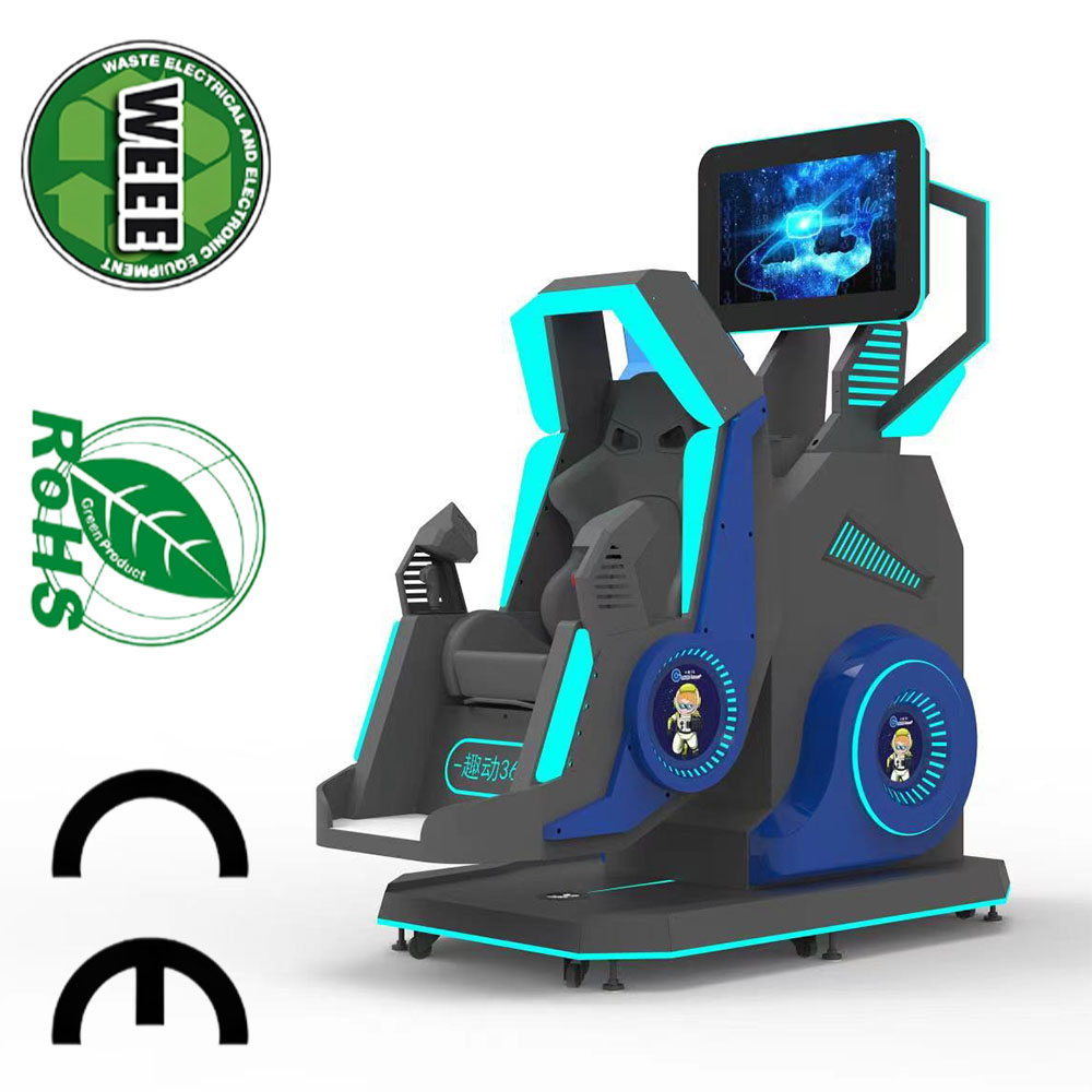 Extreme Experience 360 Degree Realistic Virtual Reality Chair Vr 360 ...