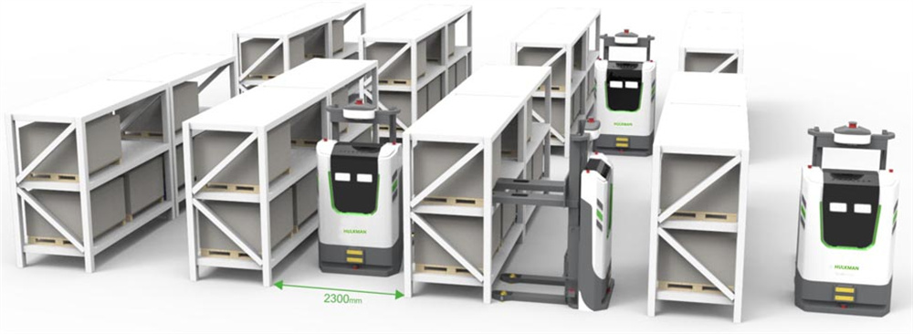 Agv Intelligent Laser Reflector Navigation - 3000lbs Agv Pallet Jack ...