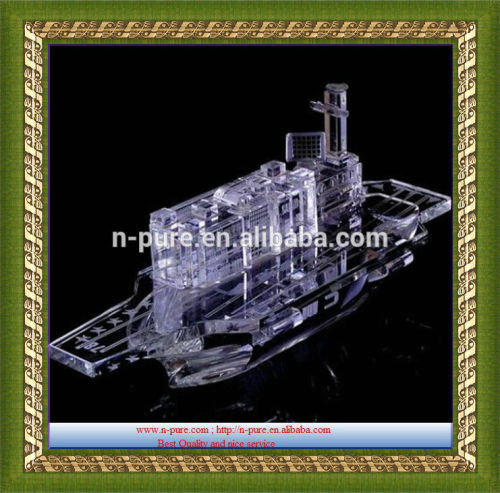 Crystal Cargo Vessel,crystal Cruise Ship Model For Gift, High Quality ...