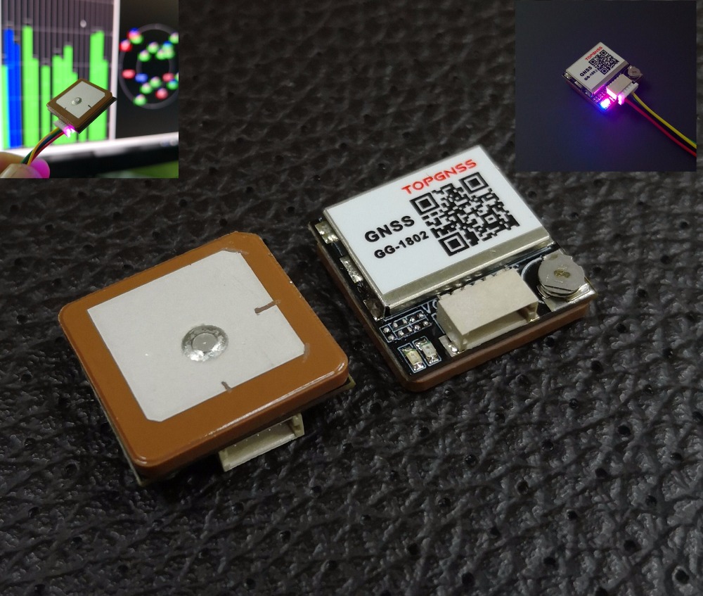 Topgnss Uart Ttl Level,gnss Module,gps Glonass Dual-mode Gps Module Antenna,built In Flash Small ...