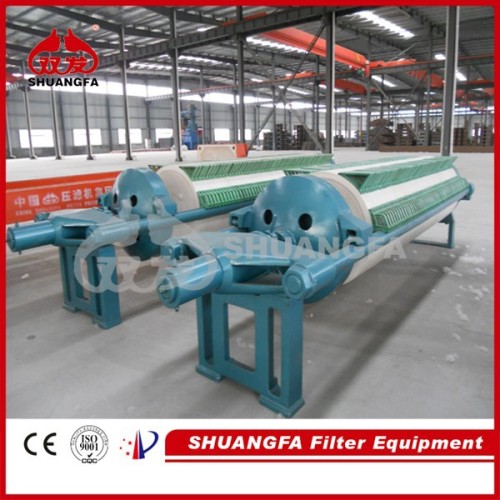 High Pressure Clay Filter Press Machine, Round Filter Press For Ceramic ...