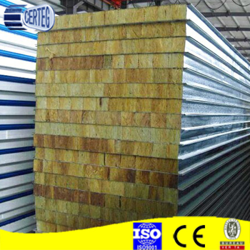 Prefabricated Residential Houses Rockwool Wall Panel, High Quality ...