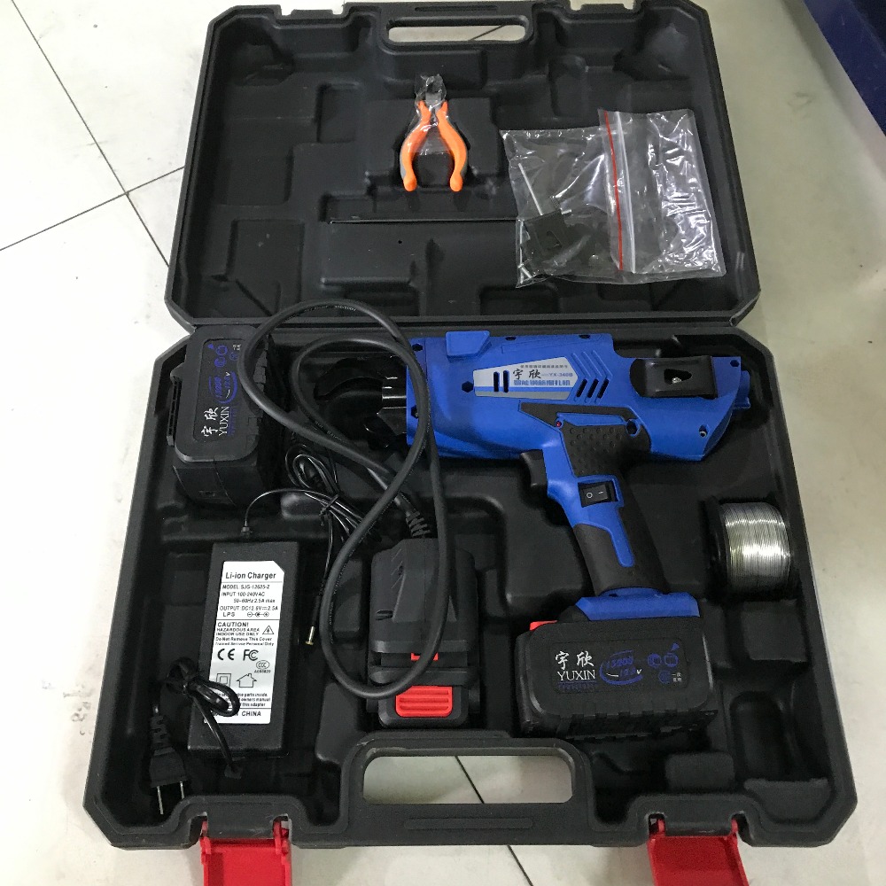 12.8v Automatic Cordless Rechargeable Lithium Battery Electric Rebar ...