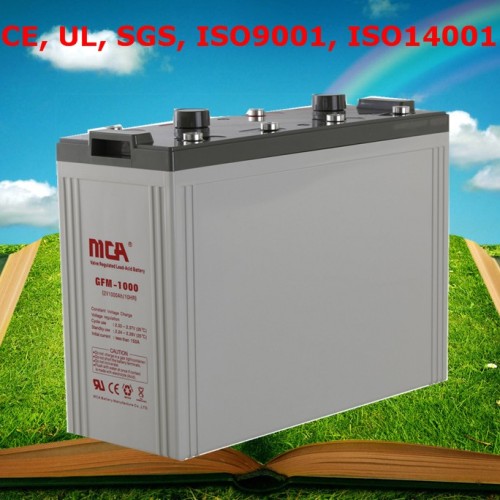 Agm Battery Stationary Battery Vrla Battery 2v1000ah, High Quality Agm ...