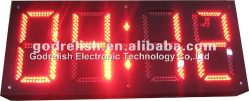 Outdoor Led Time And Temperature Display, High Quality Outdoor Led Time ...