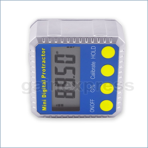 Digital Bevel Box/ Inclinometer W/ Magnets & Always Upright Display ...
