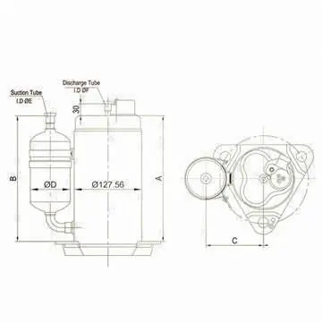 1 To 3p Landa Compressor With High Efficiency, 1.5hp, High Quality 1 To ...