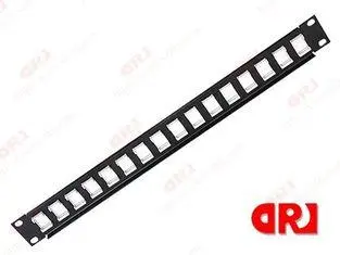 16 Ports Way Rj45 Rack Mount Patch Panel Cat5e / Cat6 / Cat, High ...