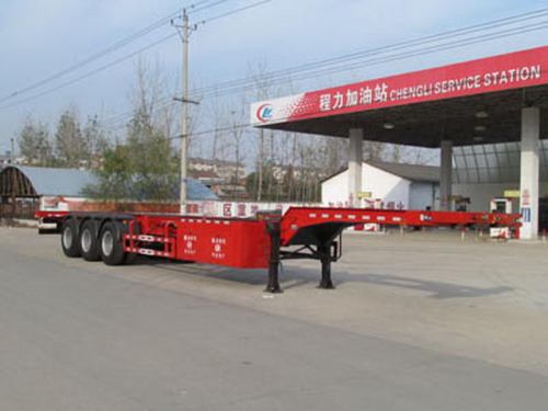 15m Tri-axle 20ft-40ft Container Transport Semi-trailer, High Quality ...