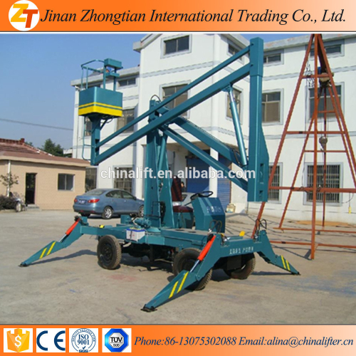 Self-propelled 12m Articulated Hydraulic Boom Lift, High Quality Self-propelled 12m Articulated ...