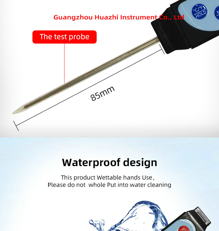 Hm Tm500 Industrial Metals Aquarium Water Temperature Probe Digital ...