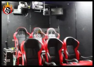 6 Seats 5d Movie Theatre , 5d Cinema Equipment With Motion, High ...