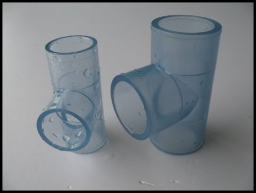 Transparent Pvc Tee/ Pipe Fittings With Size Dn15-dn100, High Quality ...