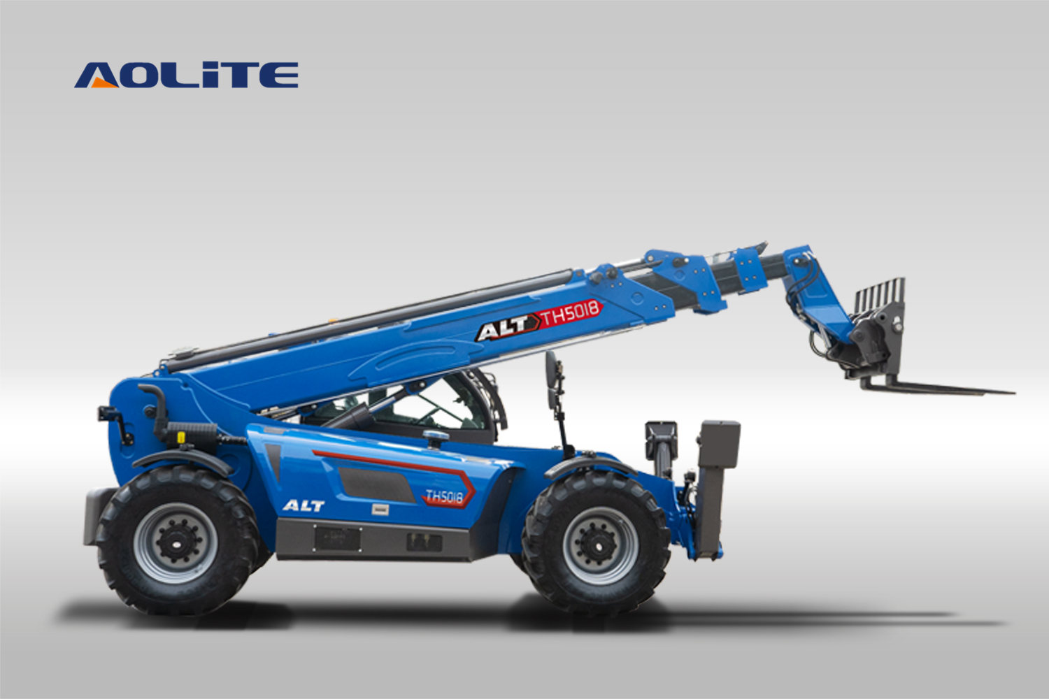 Aolite Th5018 Ce China Front End Telescopic Telehandler 5000kg, High ...