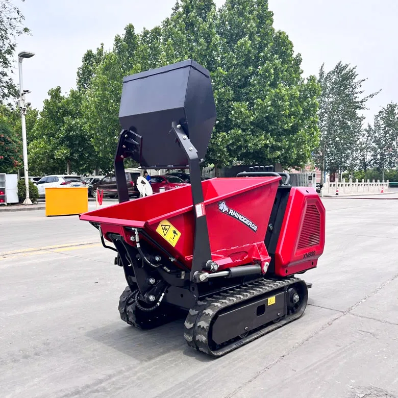 Ερπυστριοφορος Μεταφορεας 800kg Carriers Dumper Crawler Rhinoceros Small Mini Dumper Hot Popular ...