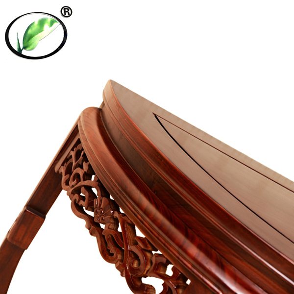 Chinese Solid Wood Semi Round Table, High Quality Chinese Solid Wood ...