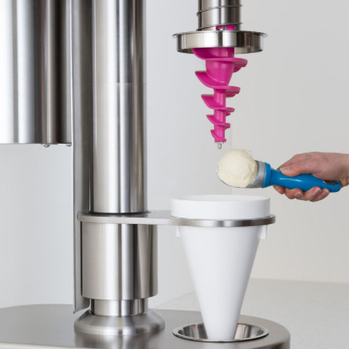 Mc Flurry Ice Cream Real Fresh Fruit Ice Cream Mixing Machine, High ...