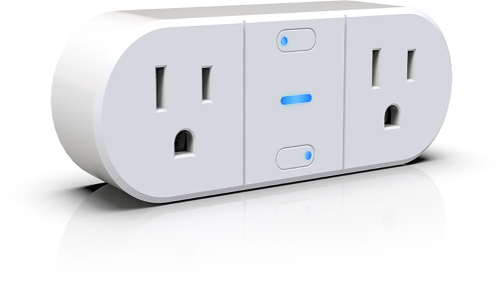 2 Outlet Dual Control Home Socket, High Quality 2 Outlet Dual Control ...