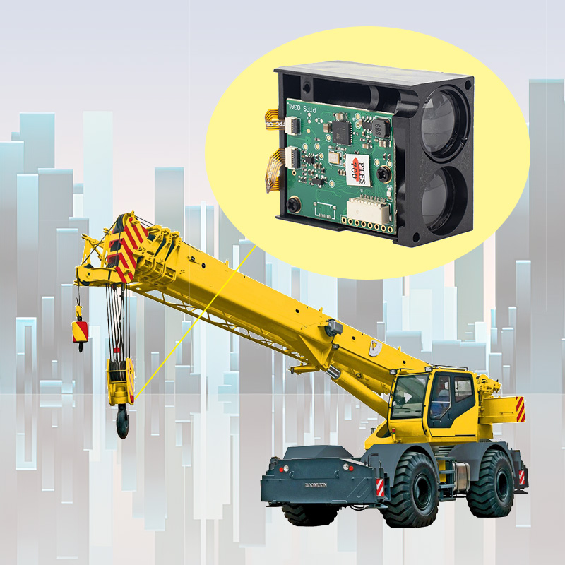 Enhancing Crane Safety and Efficiency with Laser Distance Sensors
