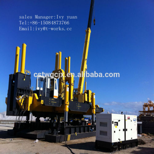 420b-b1 Hydraulic Static Pile Driver/injection Machine/jack In Machine ...