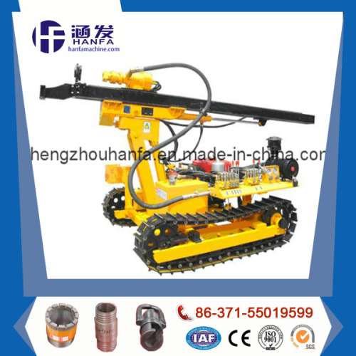 Caterpillar Type, Working With Air Compressor Hfd-25 Down The Hole ...