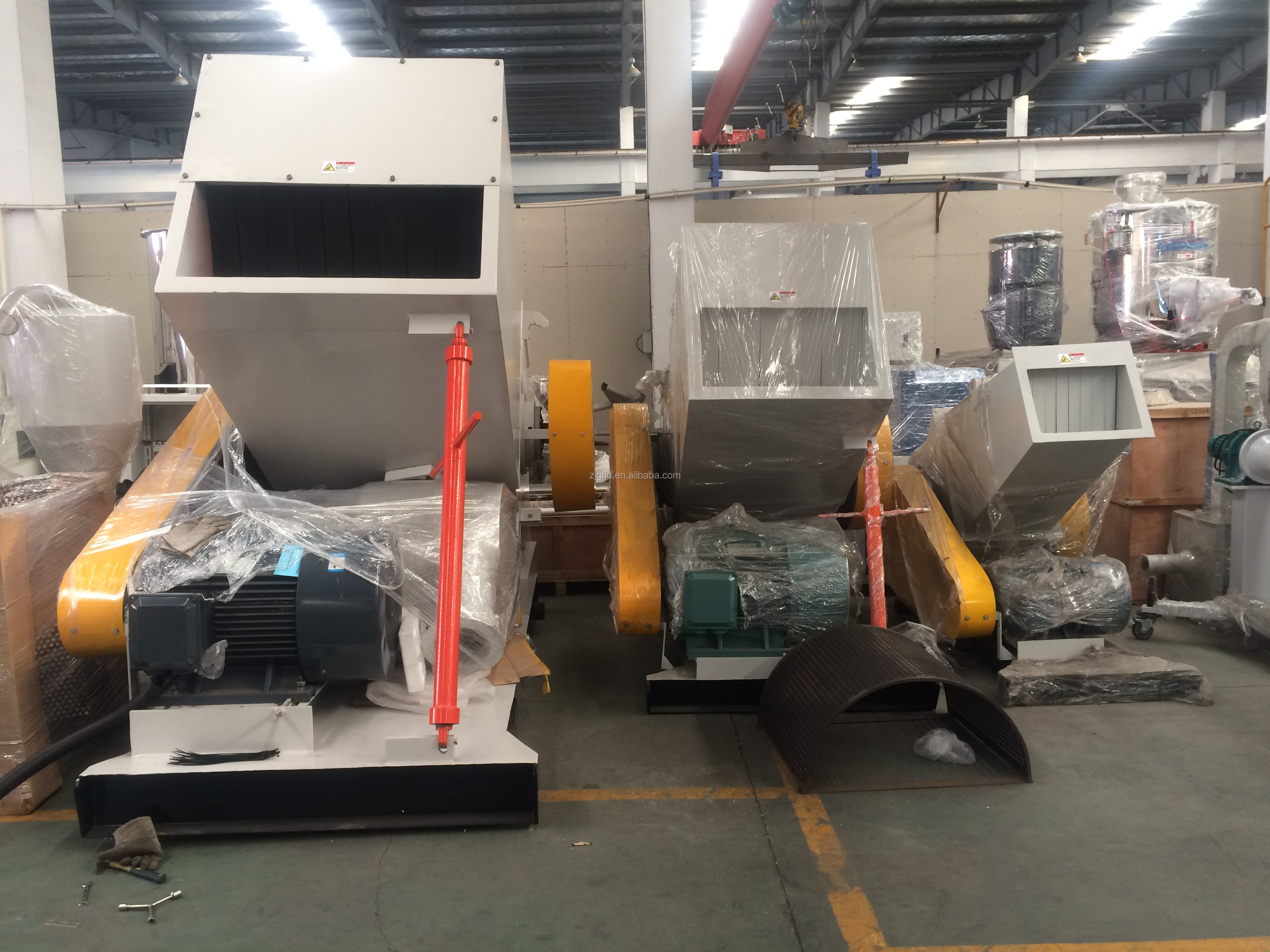 Pp Pe Pvc Ppr Plastic Pipe Crusher / Plastic Crushing Machine, High ...