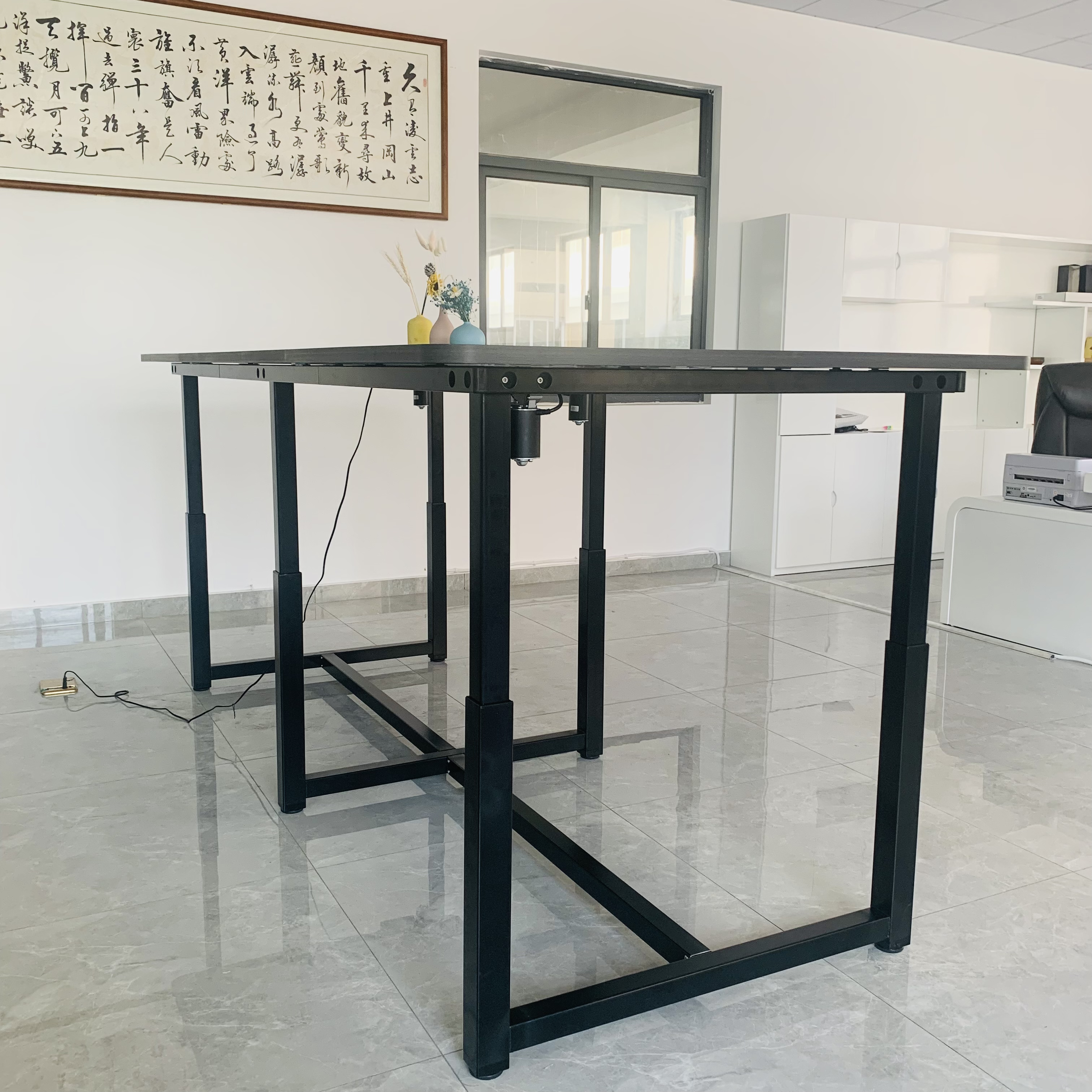 China Adjustable Computer Table,Dual Motor Electric Standing Table,Sit ...