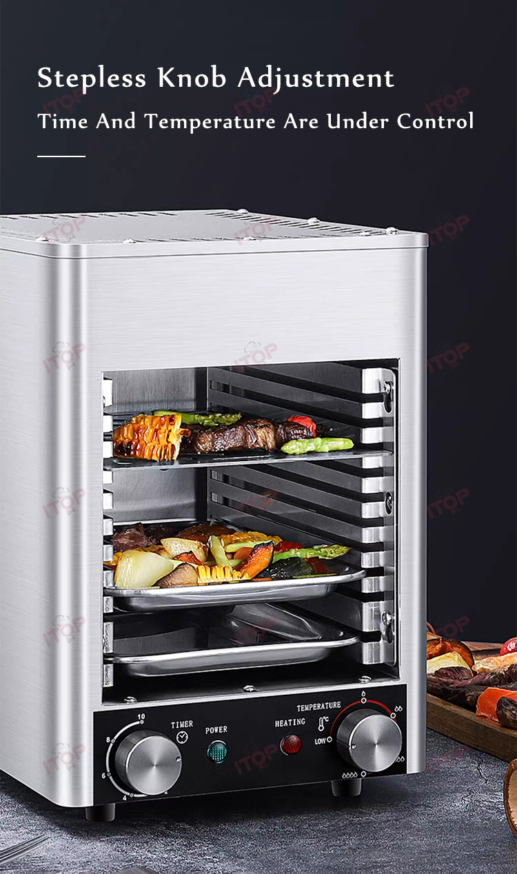 High Temperature Electric Steak Grill - Hot Selling Bbq Grill Machine ...
