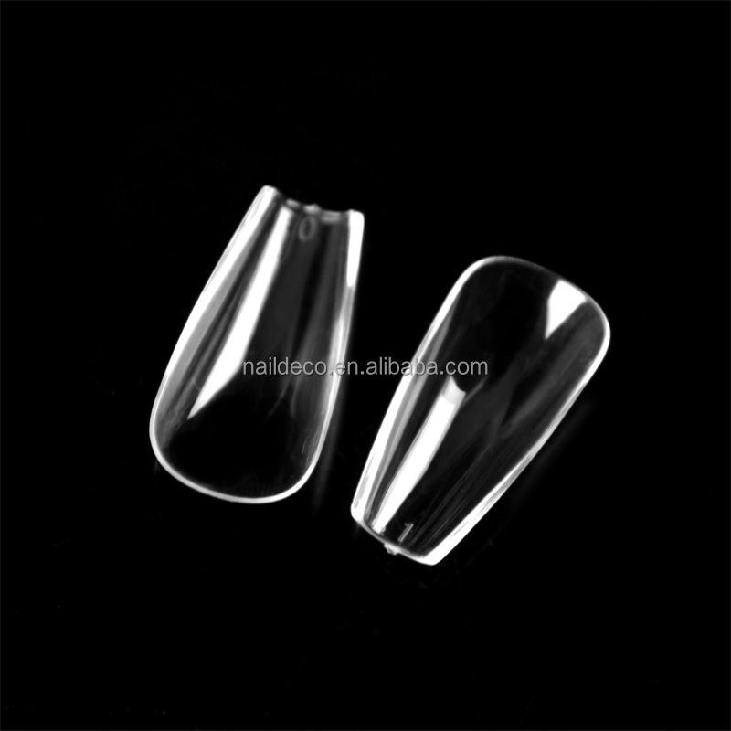 Nadeco Professional Full Cover Medium Ballerina Gel Nails Extension ...