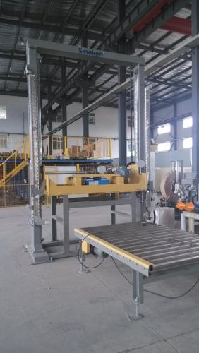 Full-automatic Pallet Banding Strapping Machine, High Quality Full-automatic Pallet Banding ...