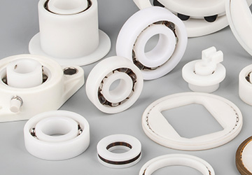 Which plastic bearing materials can HONY process?