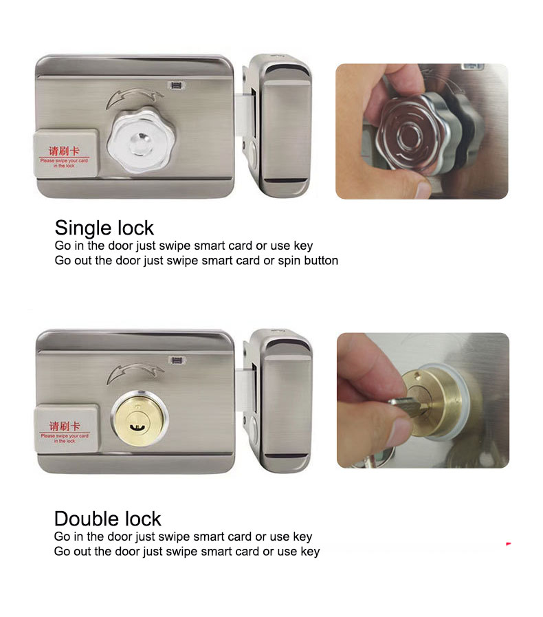 125khz Rfid Key Card And Smart Lock Access Control System, High Quality ...