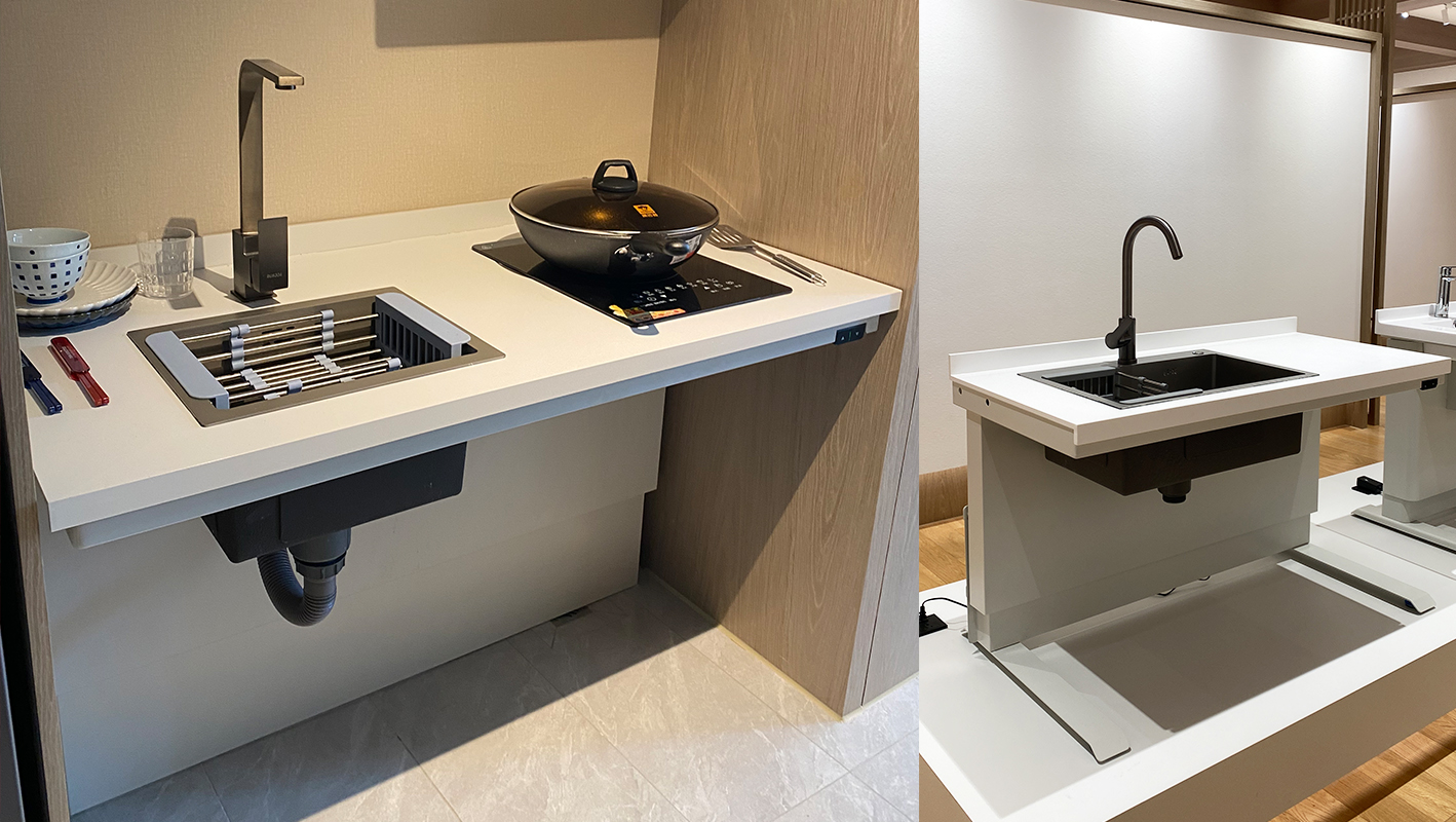 Revolutionize Your Kitchen with the Electric Height Adjustable Kitchen Sink