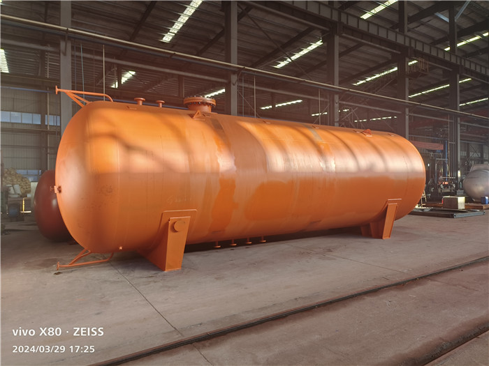 Structure of LPG storage tanks