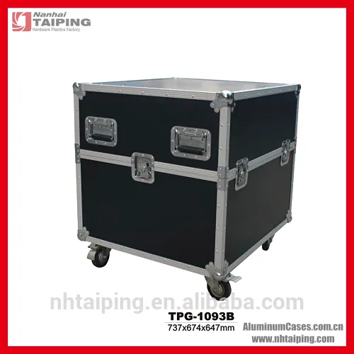 Black Fireproofing Board Tool Box Flight Case Pedal Board Flight Cases ...