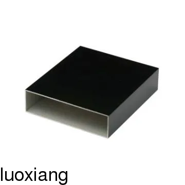 Black Anodized Aluminium Profiles, High Quality Black Anodized ...
