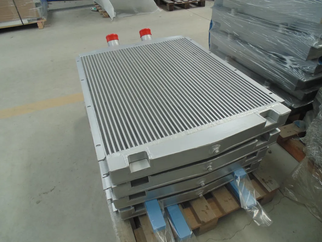 Plate Fin Industrial Hydraulic Oil Cooler Factory, High Quality Plate ...