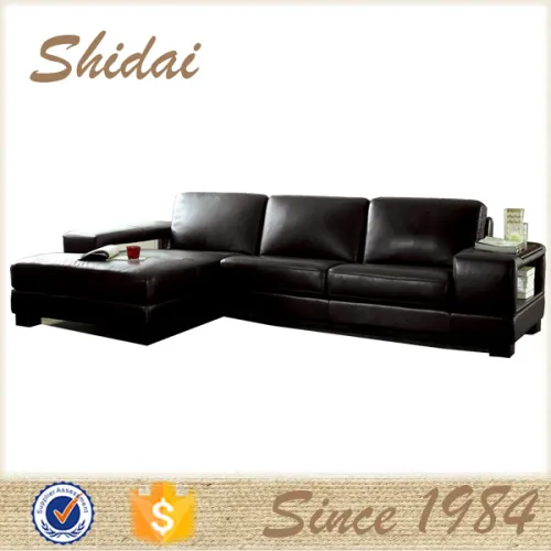 948 Sofa Leather Material / Corner Sofa Top Grade Leather / Extra Long Leather Sofa, High ...