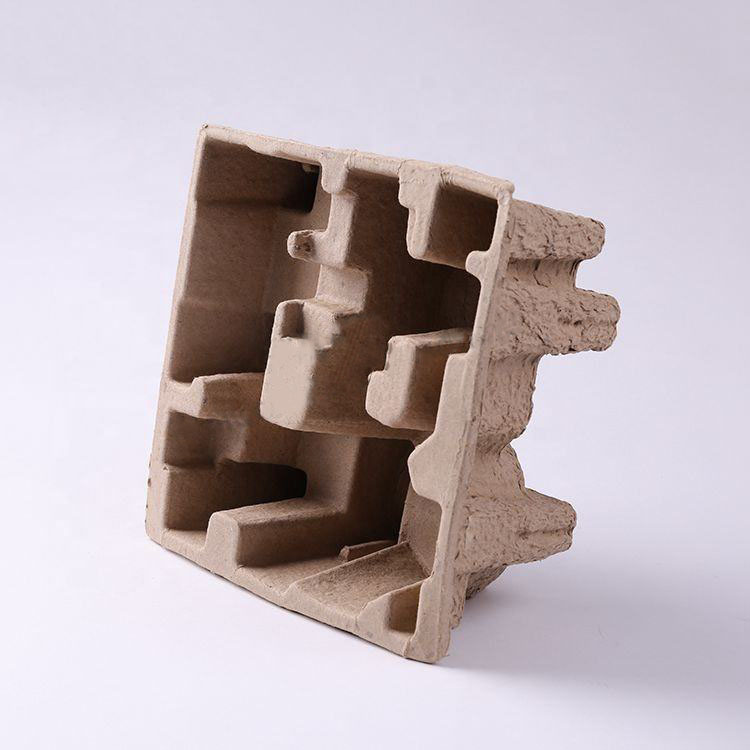 Custom Eco-friendly Molded Fiber Packaging Paper Trays, High Quality ...