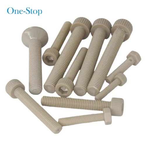 High Strength Injection Molding Plastic Peek Screws, High Quality High ...