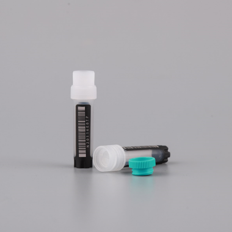 1.8ml Cryogenic Vials With Barcode and 2D Matrix China Manufacturer