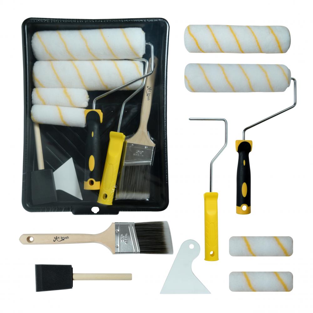 How to use wall painting tools