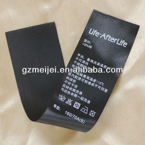 Fashion Clothing Wash Care Labels, High Quality Fashion Clothing Wash ...
