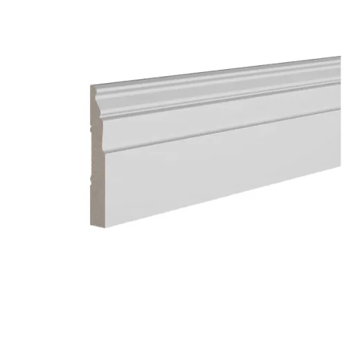 White Primed Mdf Moulding Wood Or Lvl Skirting Baseboard, High Quality ...