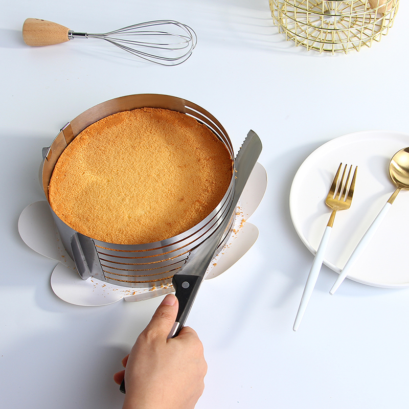 Adjustable Layered Cake Slicer Mold Cutter Ring Tools, High Quality ...